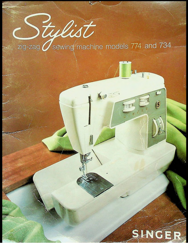 Singer Stylist 734/774 Instruction Manual - mrsewing