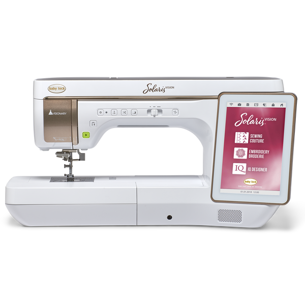 (A) Baby Lock Solaris Vision Embroidery and Sewing Machine - mrsewing