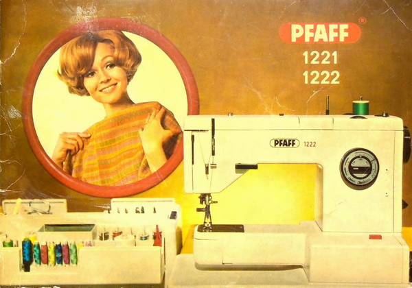 Instruction Manual, Pfaff 1221,1222 - mrsewing