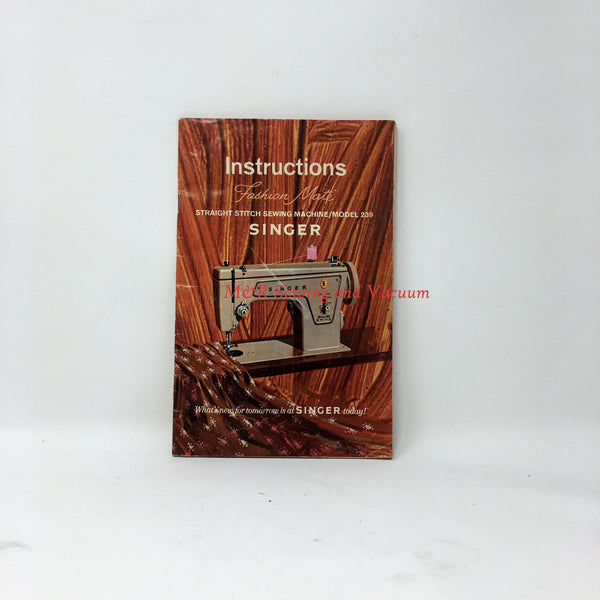 Singer 239 Manual - mrsewing
