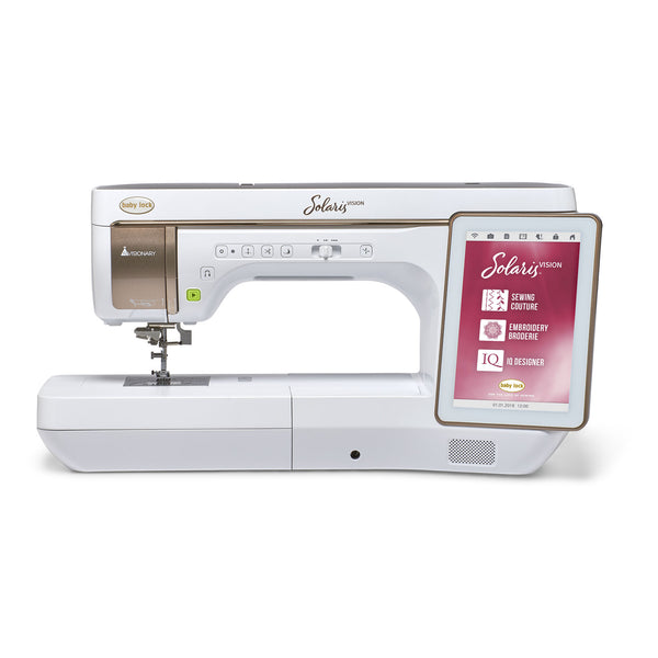 (A) Baby Lock Solaris Vision Embroidery and Sewing Machine - mrsewing