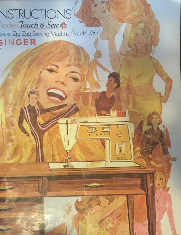 Singer Touch & Sew 750 Instruction Manual - mrsewing