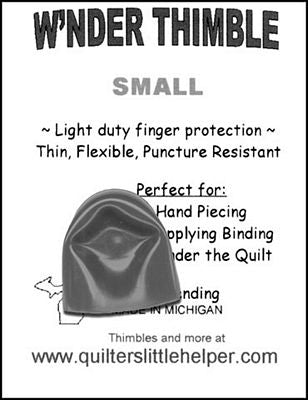 W'nder Thimble - Small (NO LONGER AVAILABLE) - mrsewing