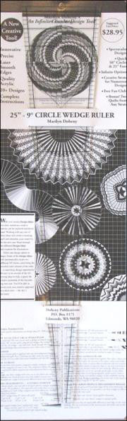 9-Degree Circle Wedge Ruler - mrsewing