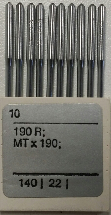 MUVA Industrial MTx190 (190R) Needles, 10/Pk,[900] - mrsewing