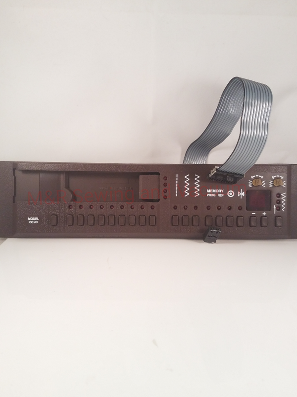 Front Panel, Viking 6690 - mrsewing