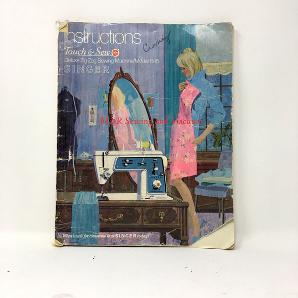 Singer Touch & Sew 645 Manual - mrsewing